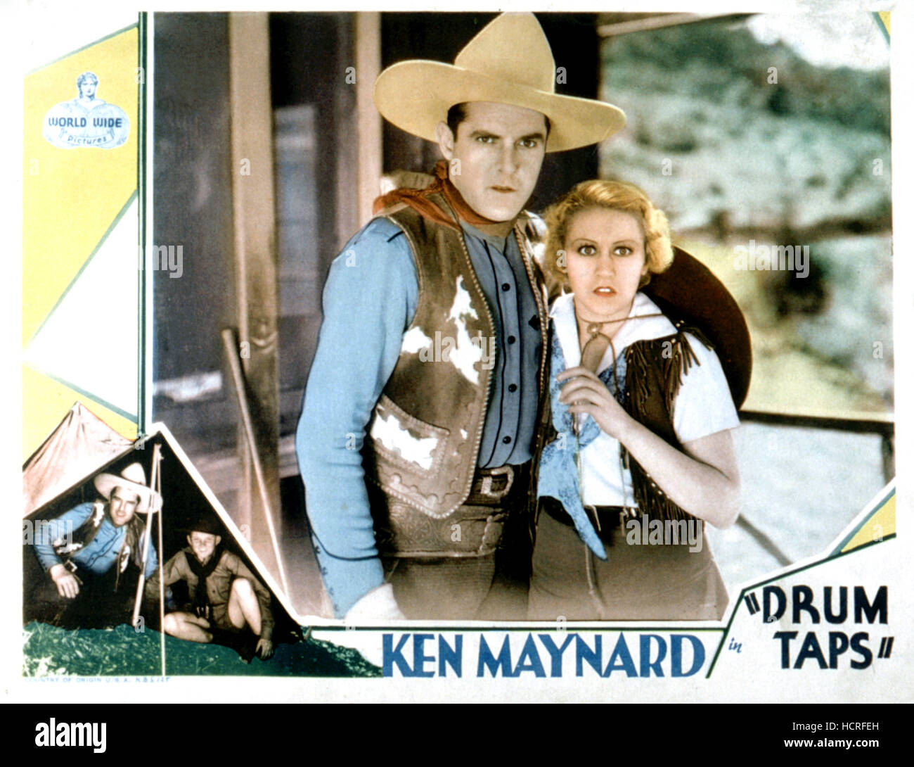 DRUM TAPS, Ken Maynard, Dorothy Dix, 1933 Stock Photo - Alamy