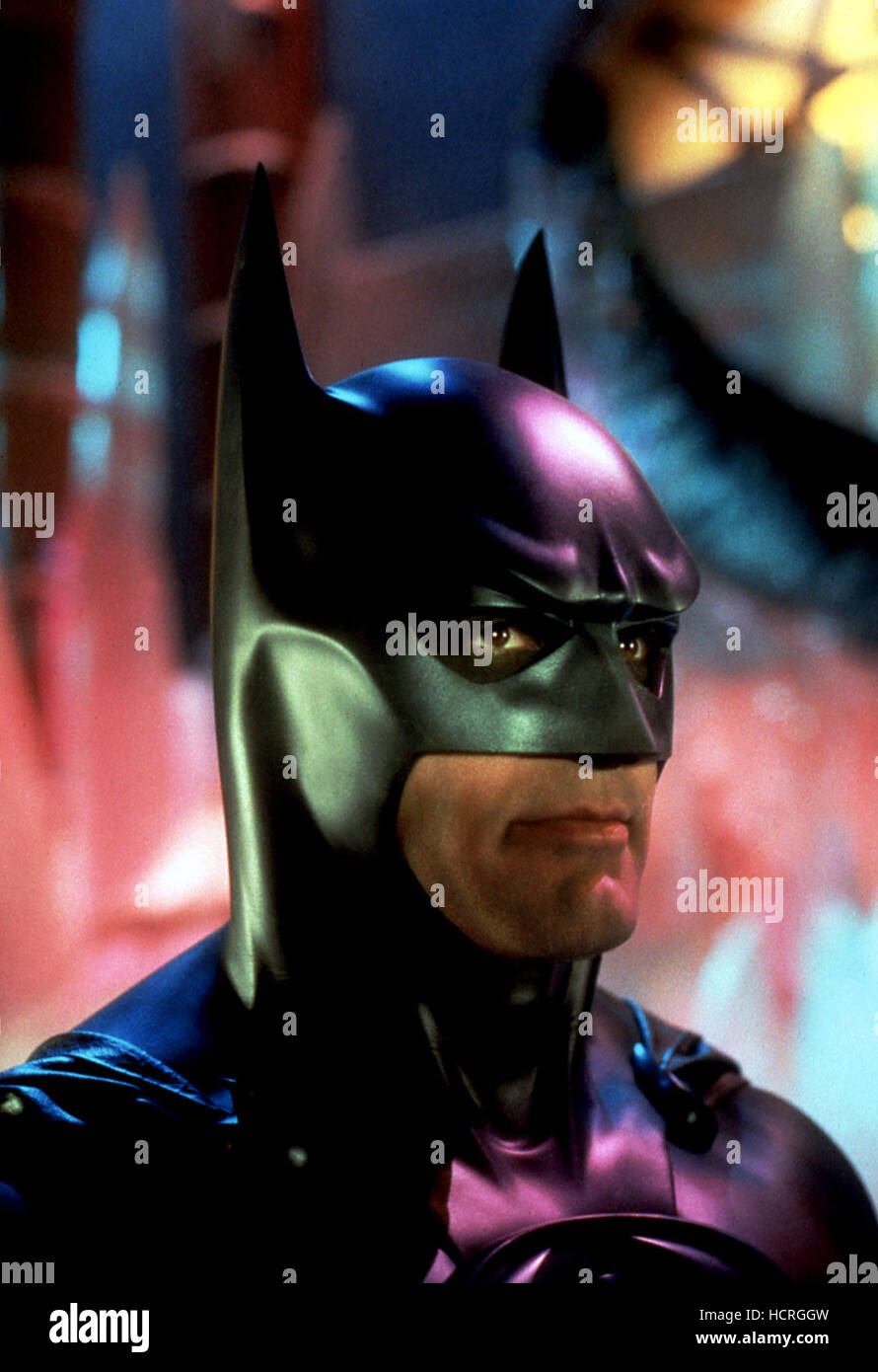 BATMAN AND ROBIN, George Clooney, 1997 Stock Photo - Alamy