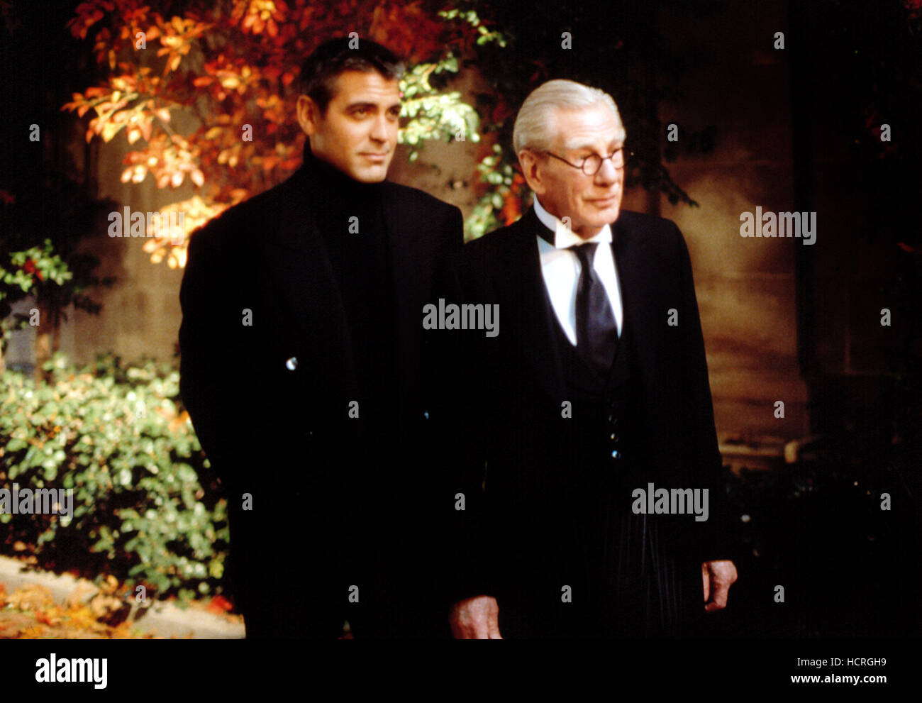 BATMAN & ROBIN, George Clooney, Michael Gough, 1997 Stock Photo - Alamy