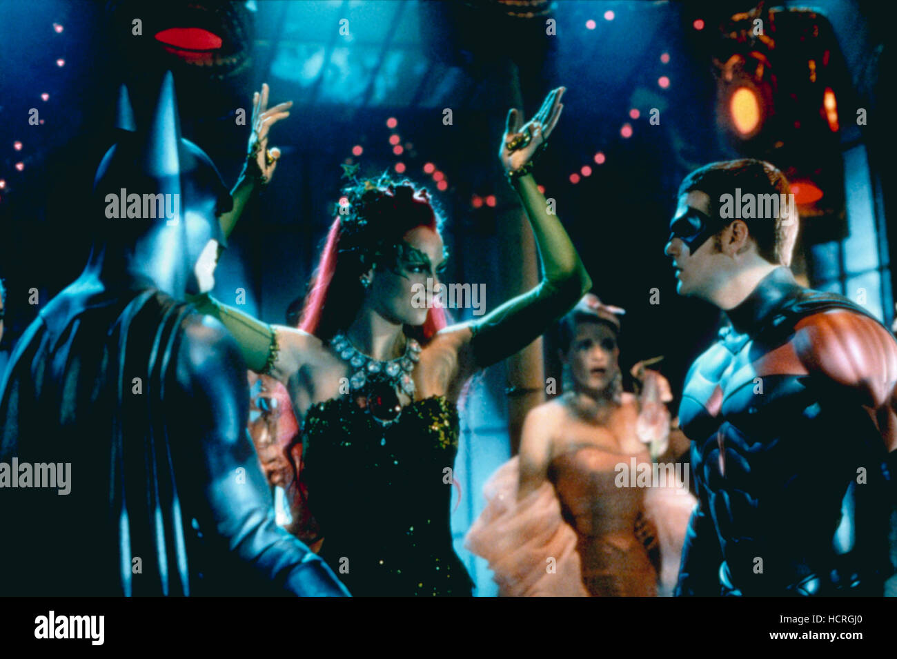 BATMAN AND ROBIN, George Clooney, Uma Thurman, Chris O'Donnell, 1997 ...