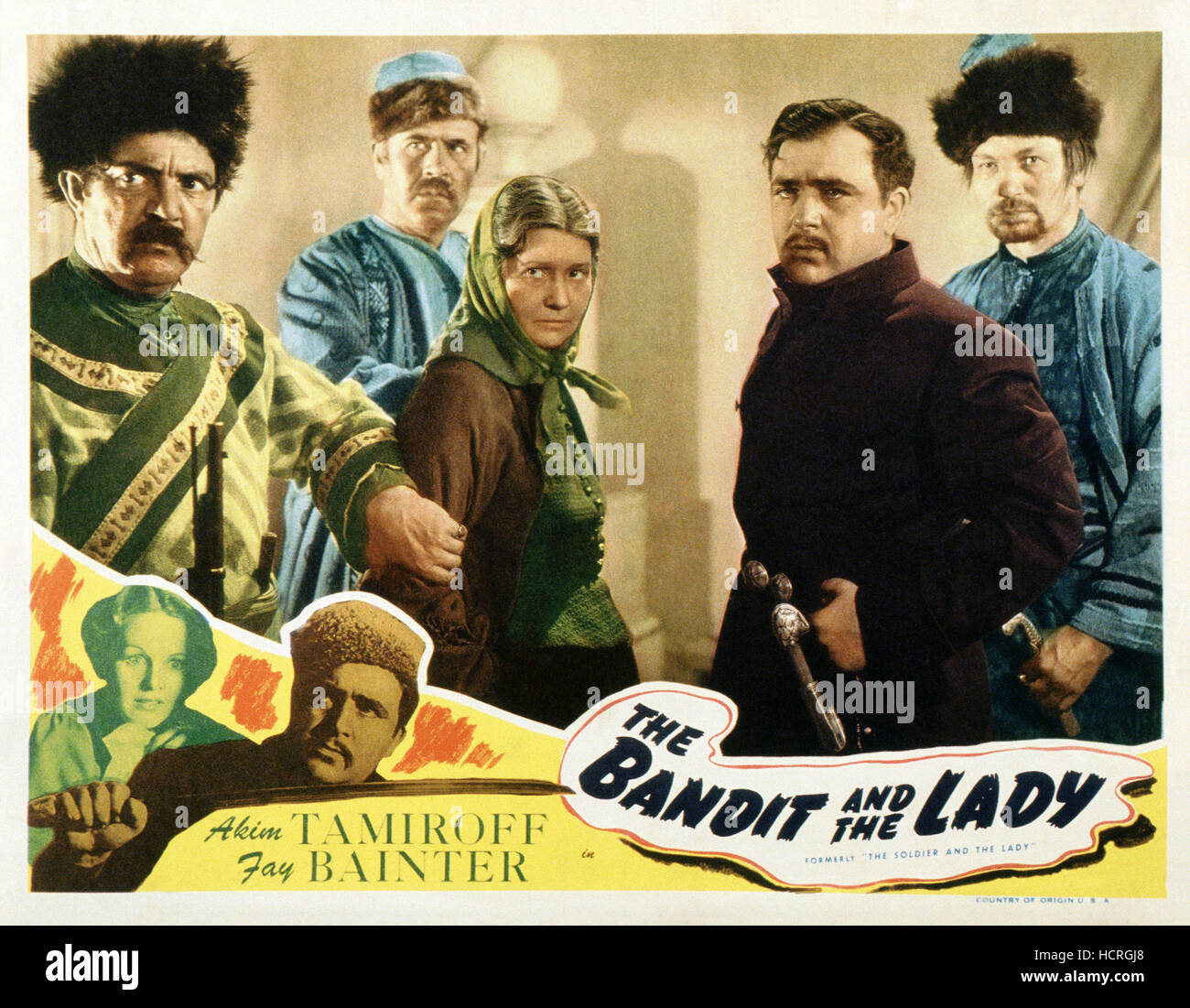 THE BANDIT AND THE LADY, (aka THE SOLDIER AND THE LADY), Fay Bainter ...