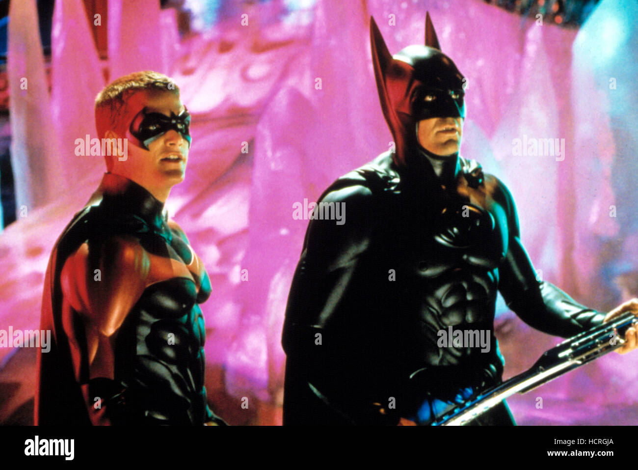 BATMAN AND ROBIN, Chris O'Donnell, George Clooney, 1997, (c)Warner Bros ...