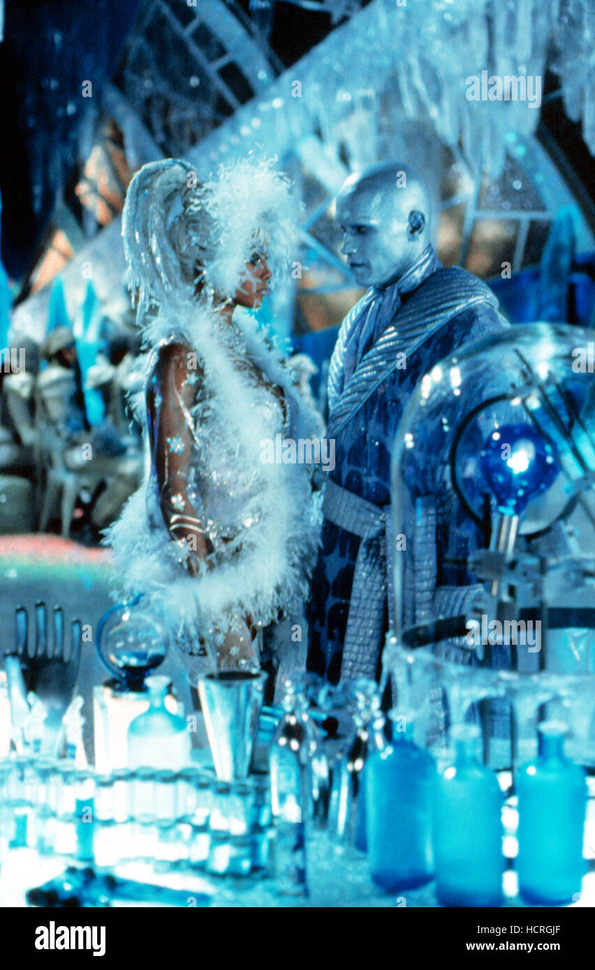 Batman Robin Vivica A Fox Arnold Schwarzenegger 1997 Warner