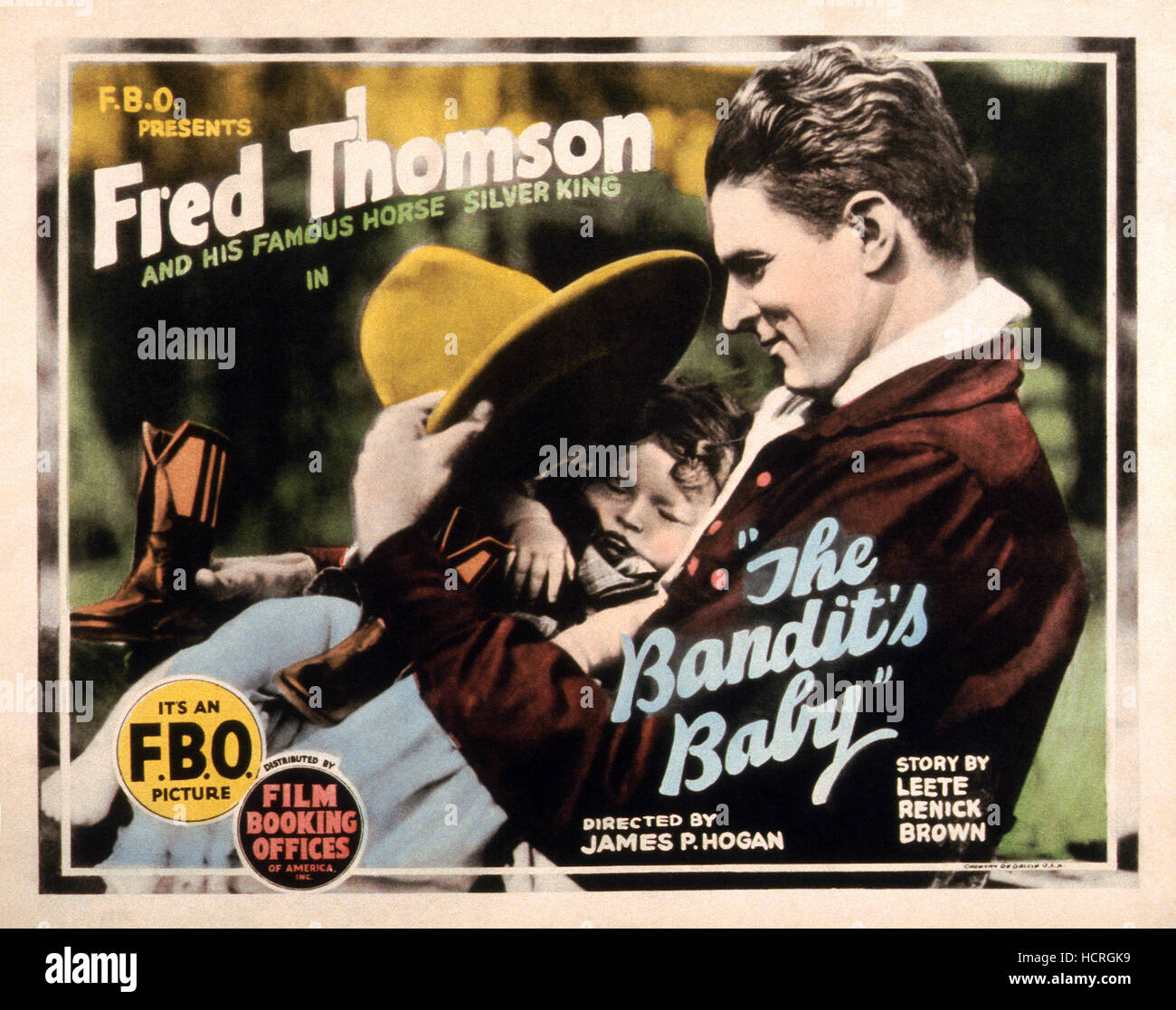 THE BANDIT'S BABY, Fred Thomson, 1925 Stock Photo - Alamy