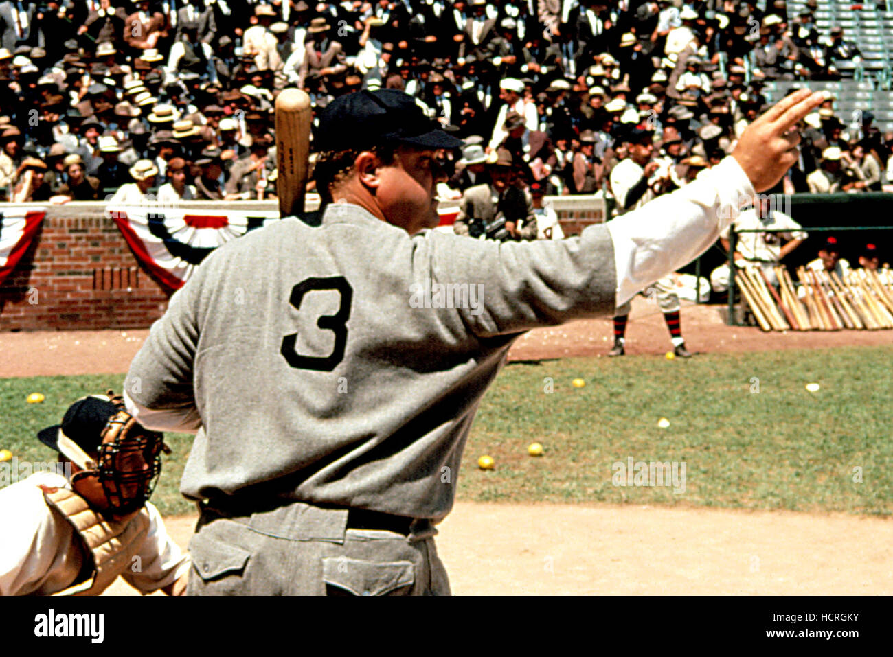 BABE, THE, John Goodman as Babe Ruth, 1992 Stock Photo - Alamy