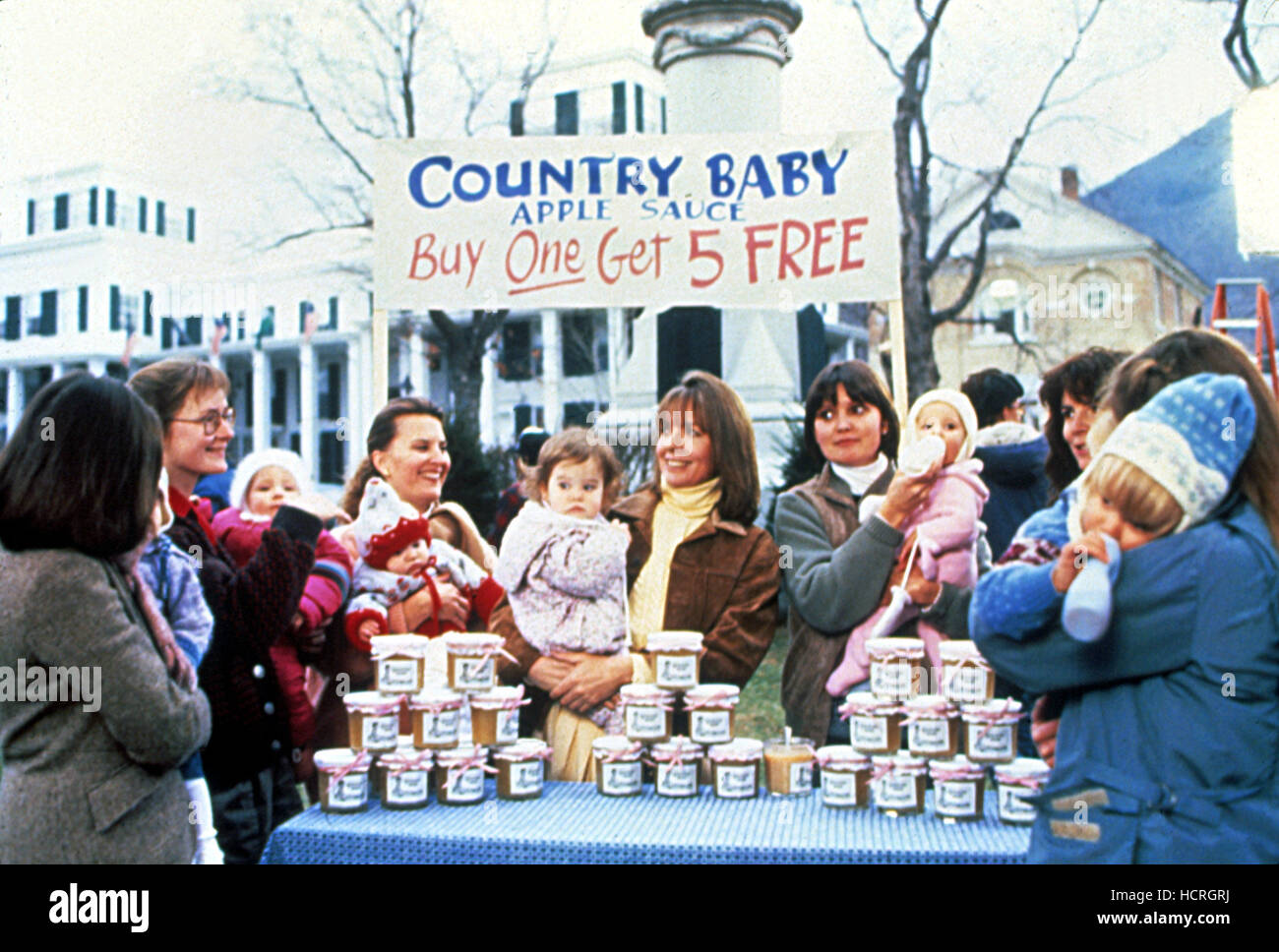 BABY BOOM, Kristina/Michelle Kennedy, Diane Keaton, 1987 Stock Photo ...