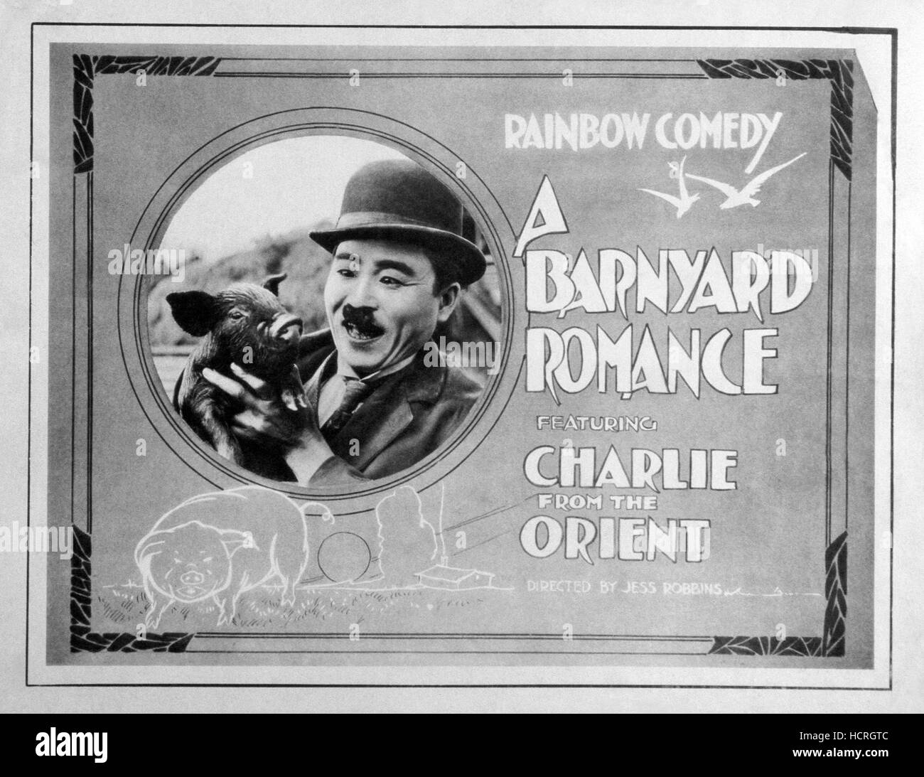 A BARNYARD ROMANCE, Chai Hong, 1919 Stock Photo - Alamy