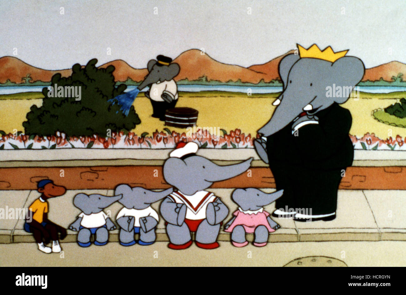 BABAR: THE MOVIE, Animation, 1989 Stock Photo - Alamy