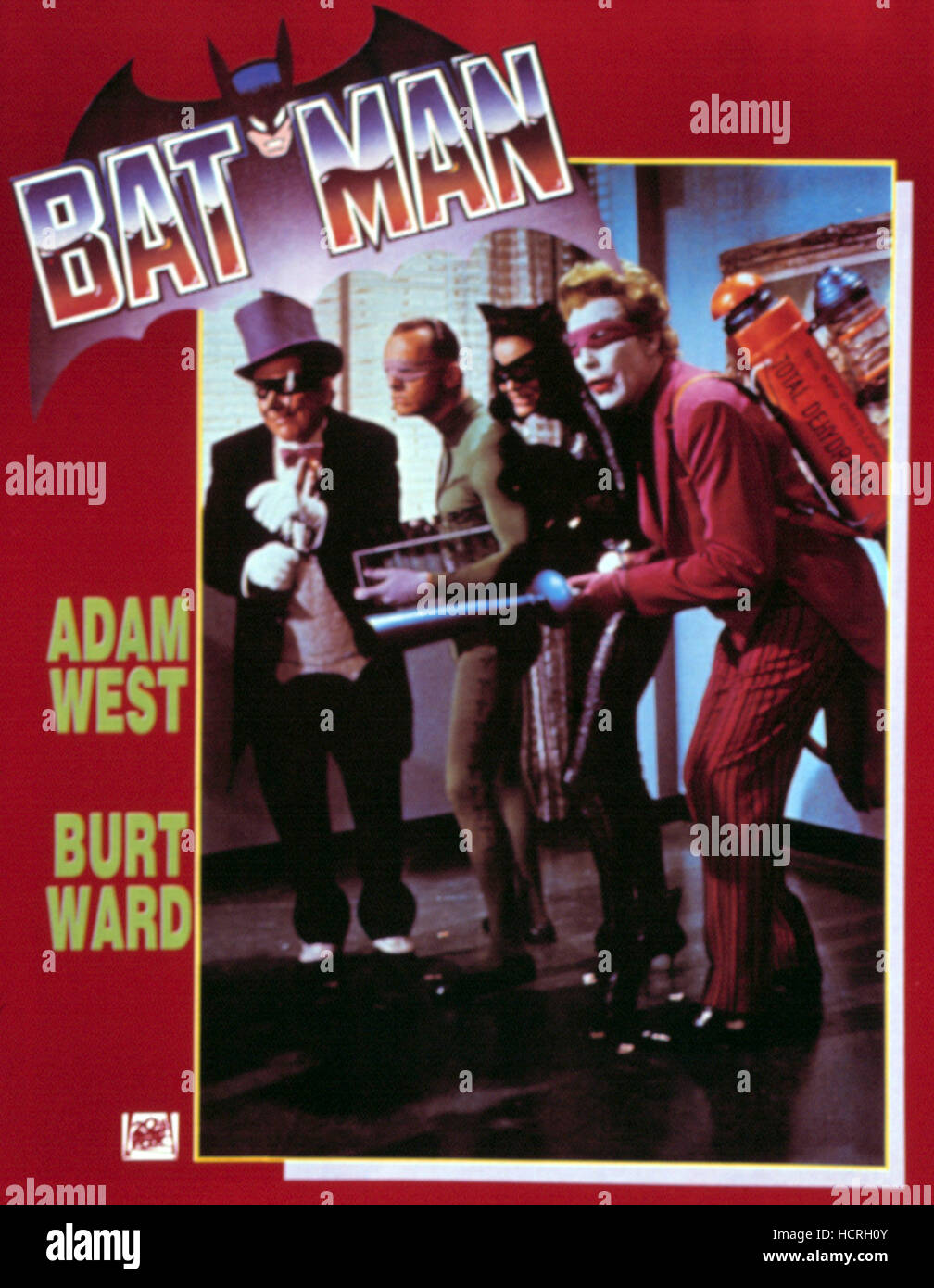 BATMAN, Burgess Meredith, Frank Gorshin, Lee Meriwether, Cesar Romero ...