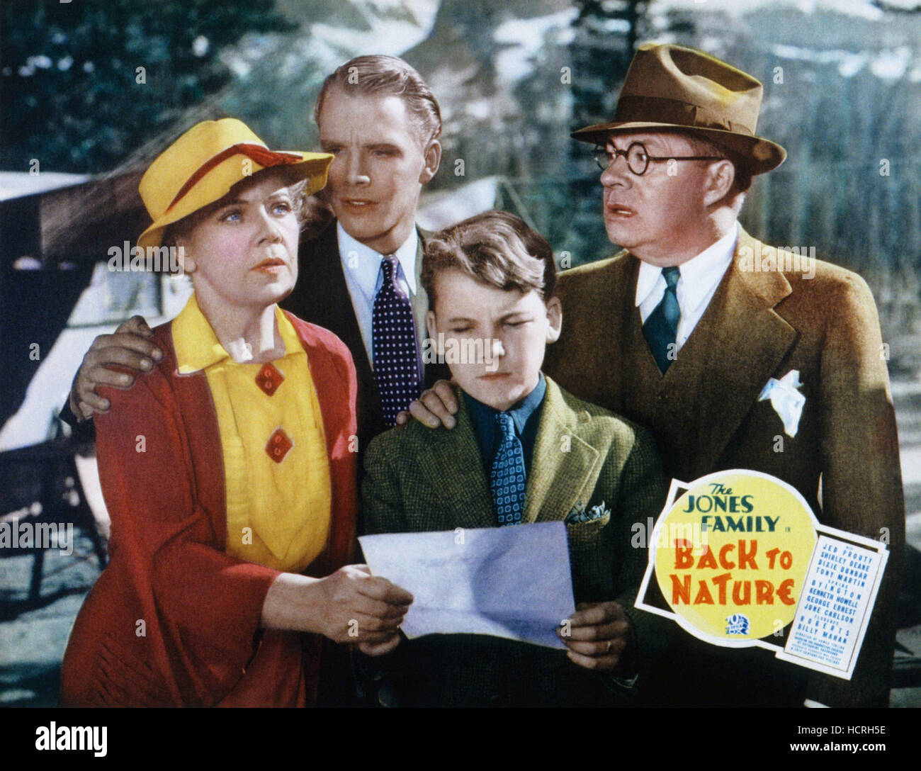 BACK TO NATURE, from left, Spring Byington, Kenneth Howell, George ...