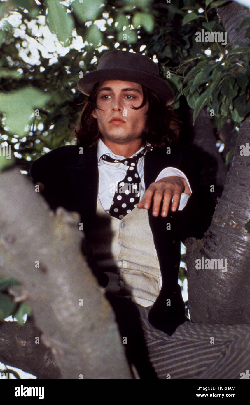 BENNY & JOON, Johnny Depp, 1993, tree Stock Photo - Alamy