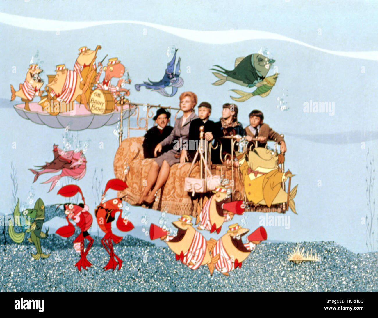 BEDKNOBS & BROOMSTICKS, David Tomlinson, Angela Lansbury, Roy Snart ...