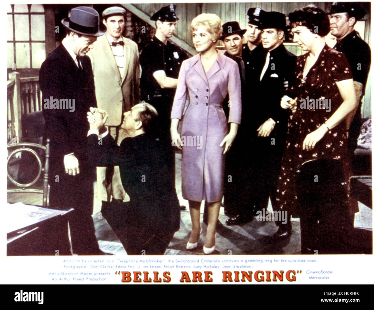 BELLS ARE RINGING, Dort Clark, Ralph Roberts, Eddie Foy, Jr., Judy ...