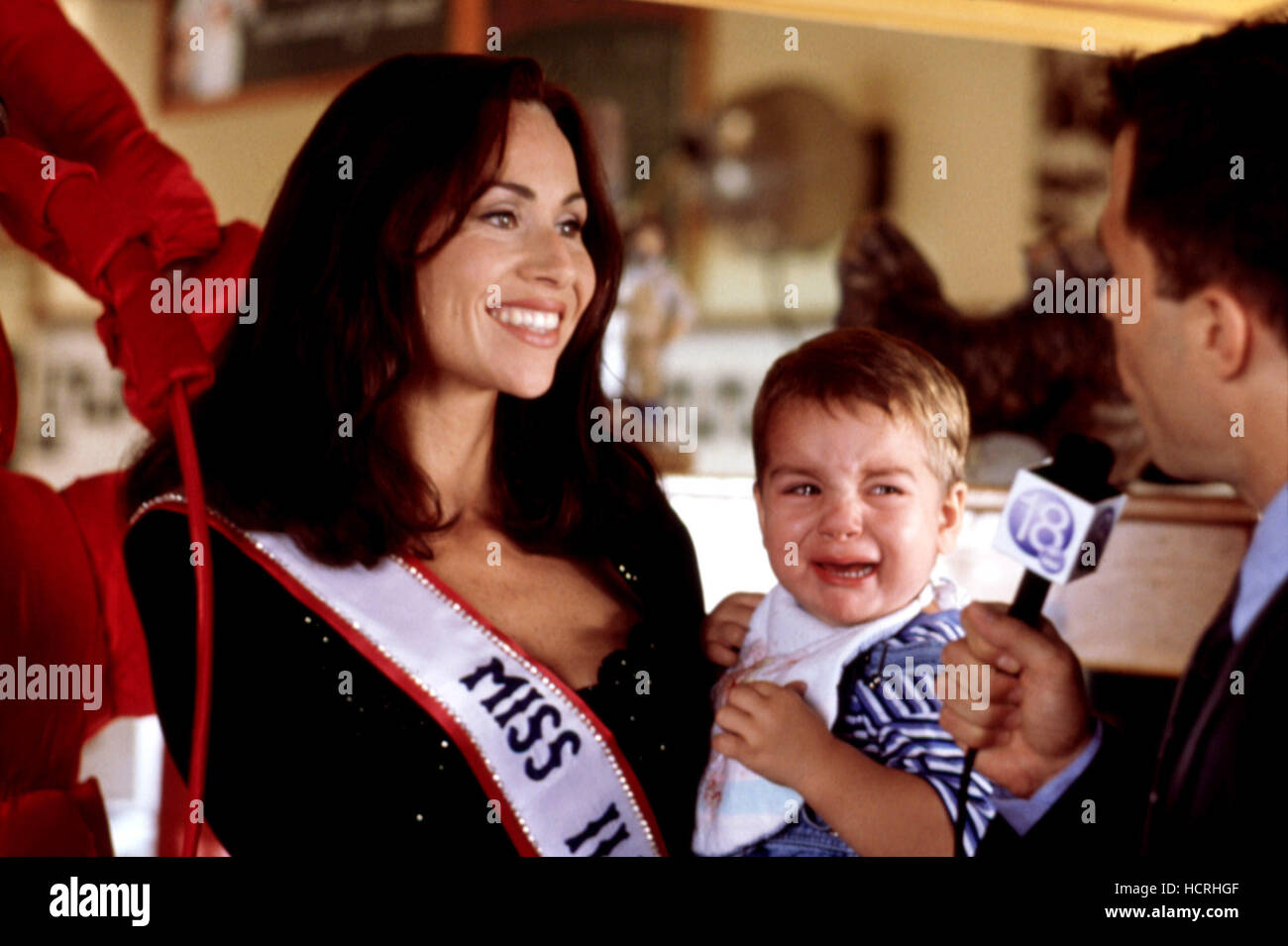 BEAUTIFUL, Minnie Driver, 2000, being interviewed Stock Photo - Alamy