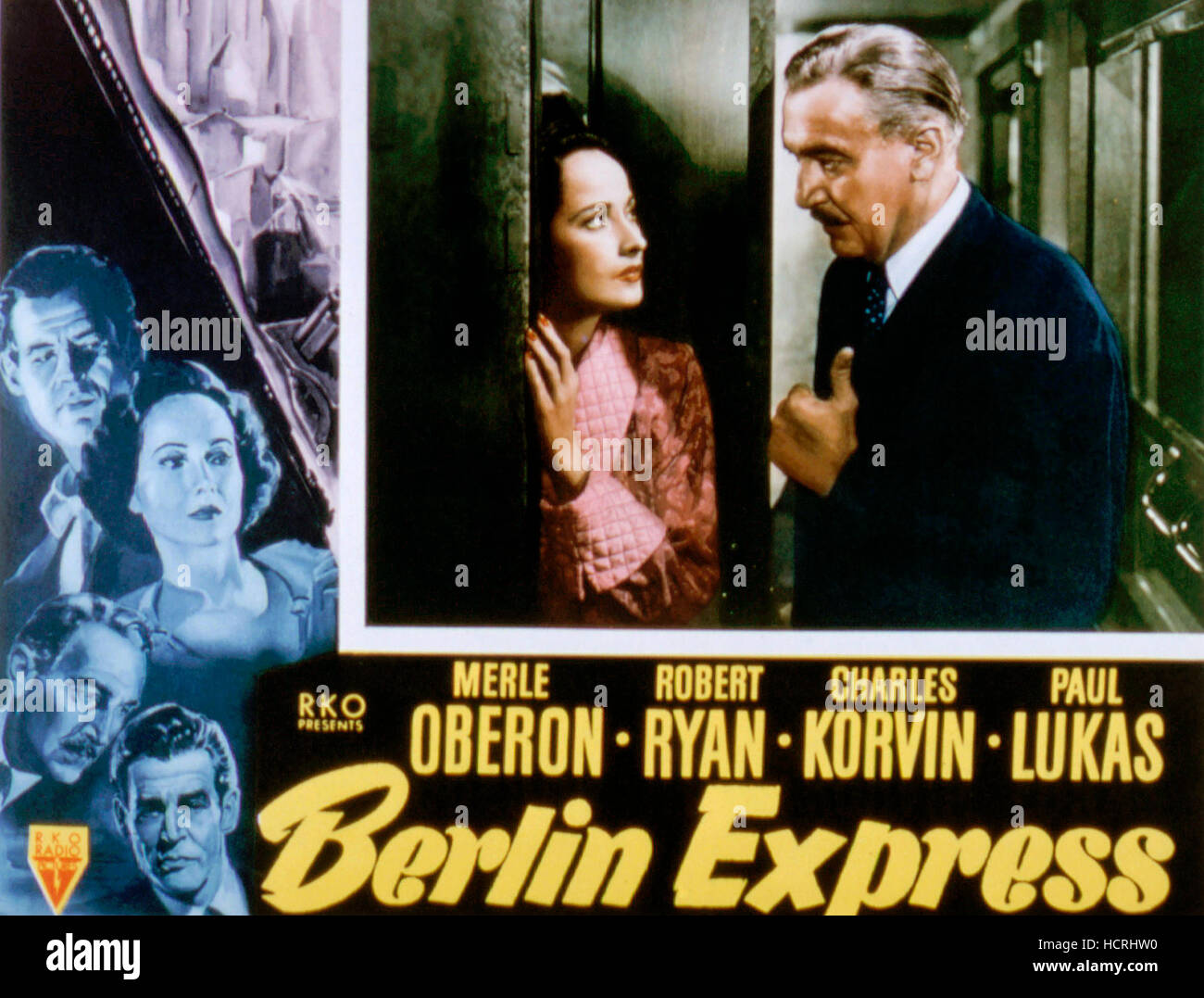 BERLIN EXPRESS, Merle Oberon, Paul Lukas, 1948 Stock Photo - Alamy