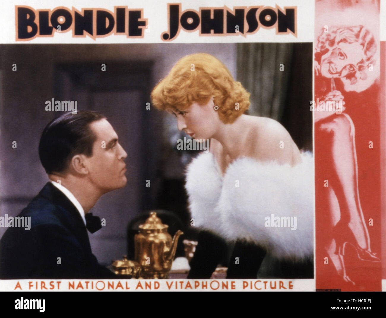 BLONDIE JOHNSON, Chester Morris, Joan Blondell, 1933 Stock Photo - Alamy