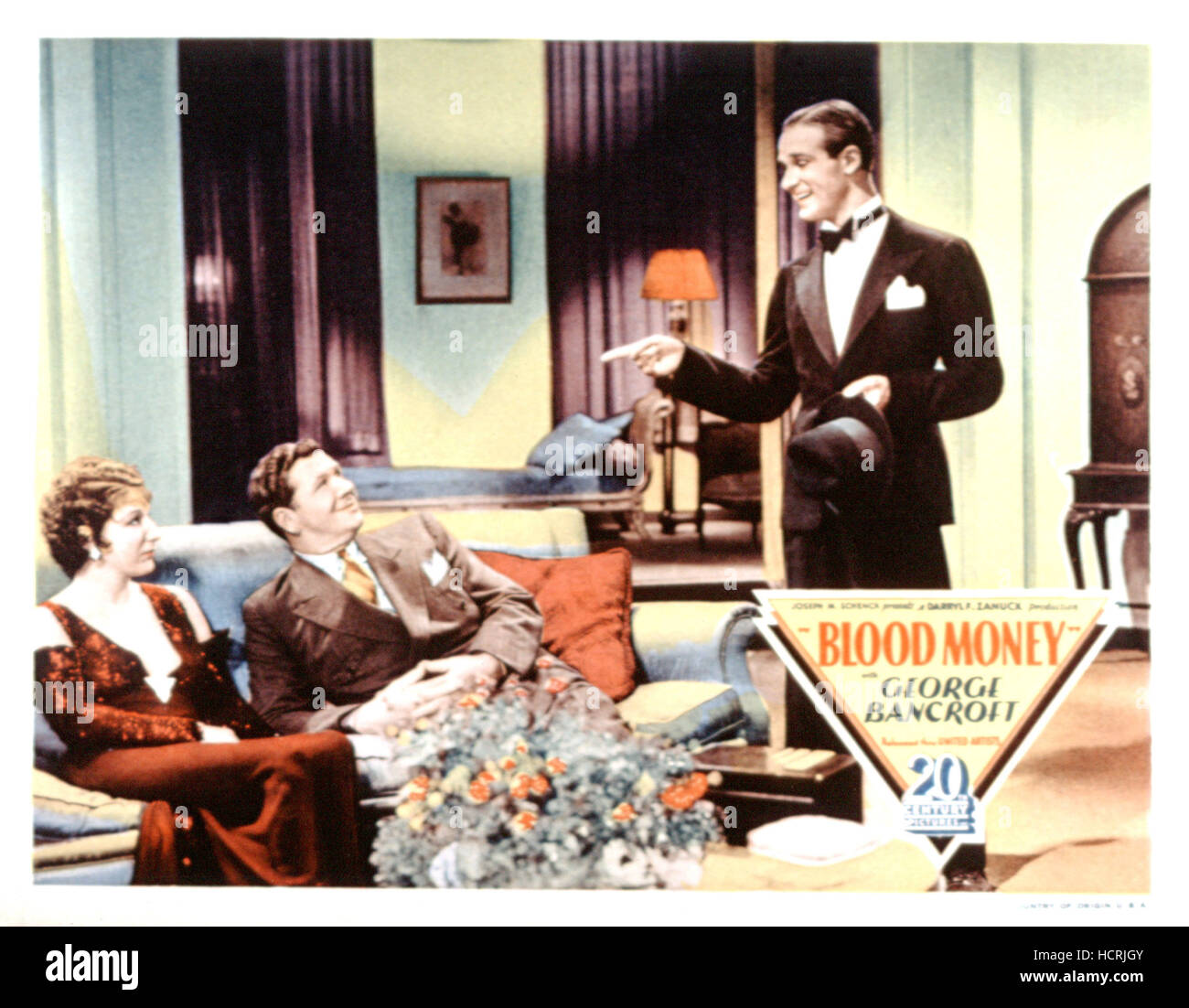 BLOOD MONEY, Judith Anderson, George Bancroft, Chick Chandler, 1933, TM ...