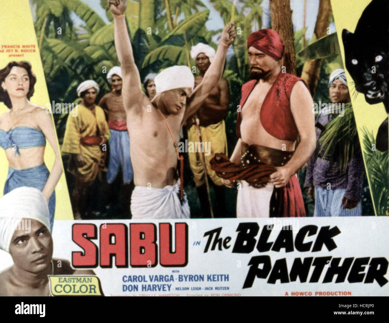 THE BLACK PANTHER, Sabu, 1956 Stock Photo - Alamy