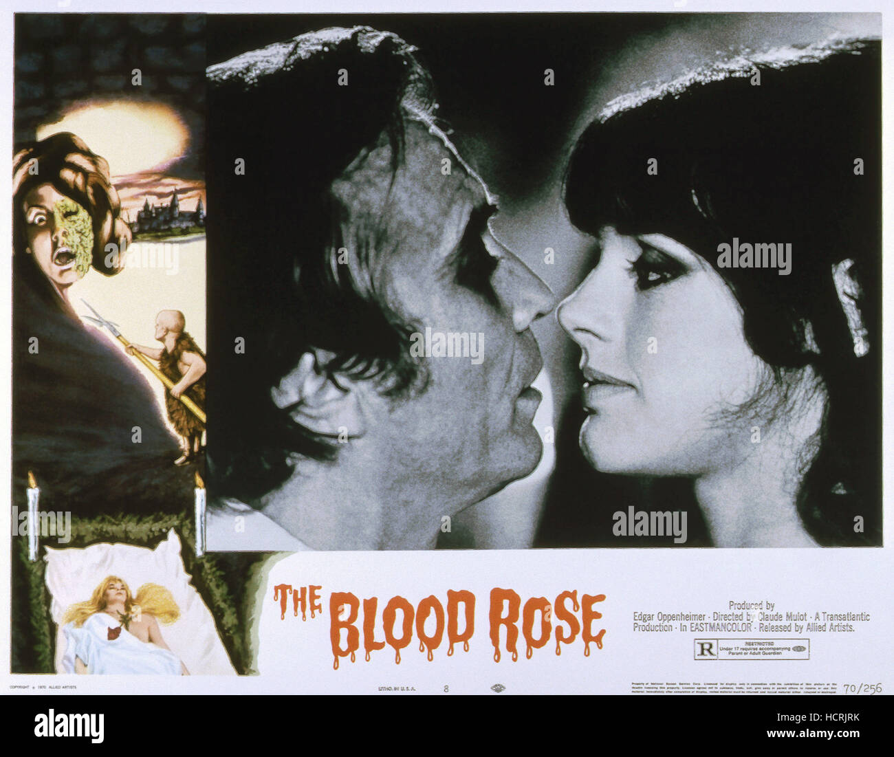 THE BLOOD ROSE, (aka LA ROSE ECORCHEE), Philippe Lemaire (left), 1970 ...