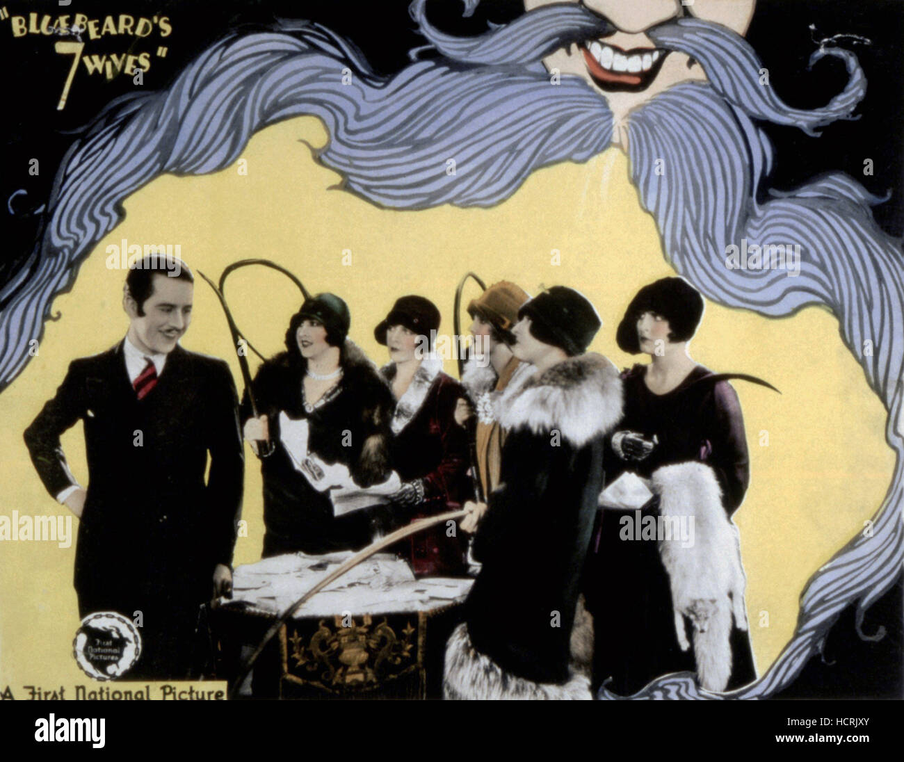 BLUEBEARD'S SEVEN WIVES, Ben Lyon, Katherine Ray, Ruby Blaine, Lucy Fox ...