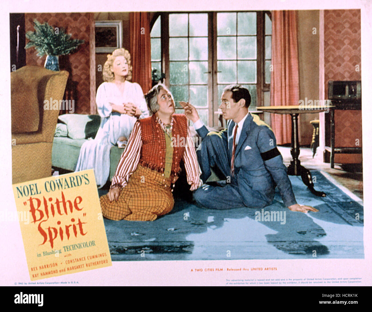 BLITHE SPIRIT, Kay Hammond, Margaret Rutherford, Rex H arrison, 1944 ...