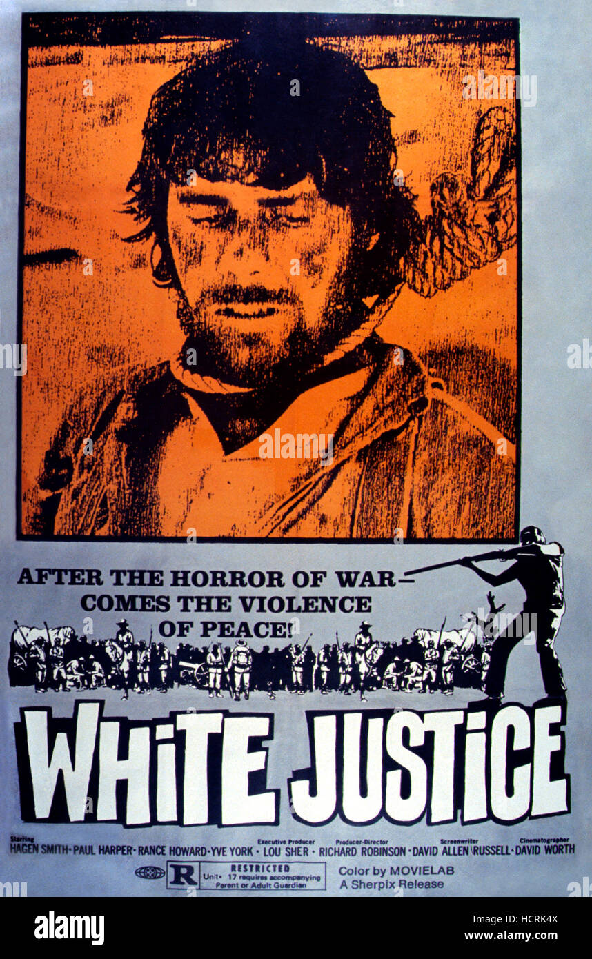 BLOODY TRAIL, (aka WHITE JUSTICE), 1972 Stock Photo - Alamy