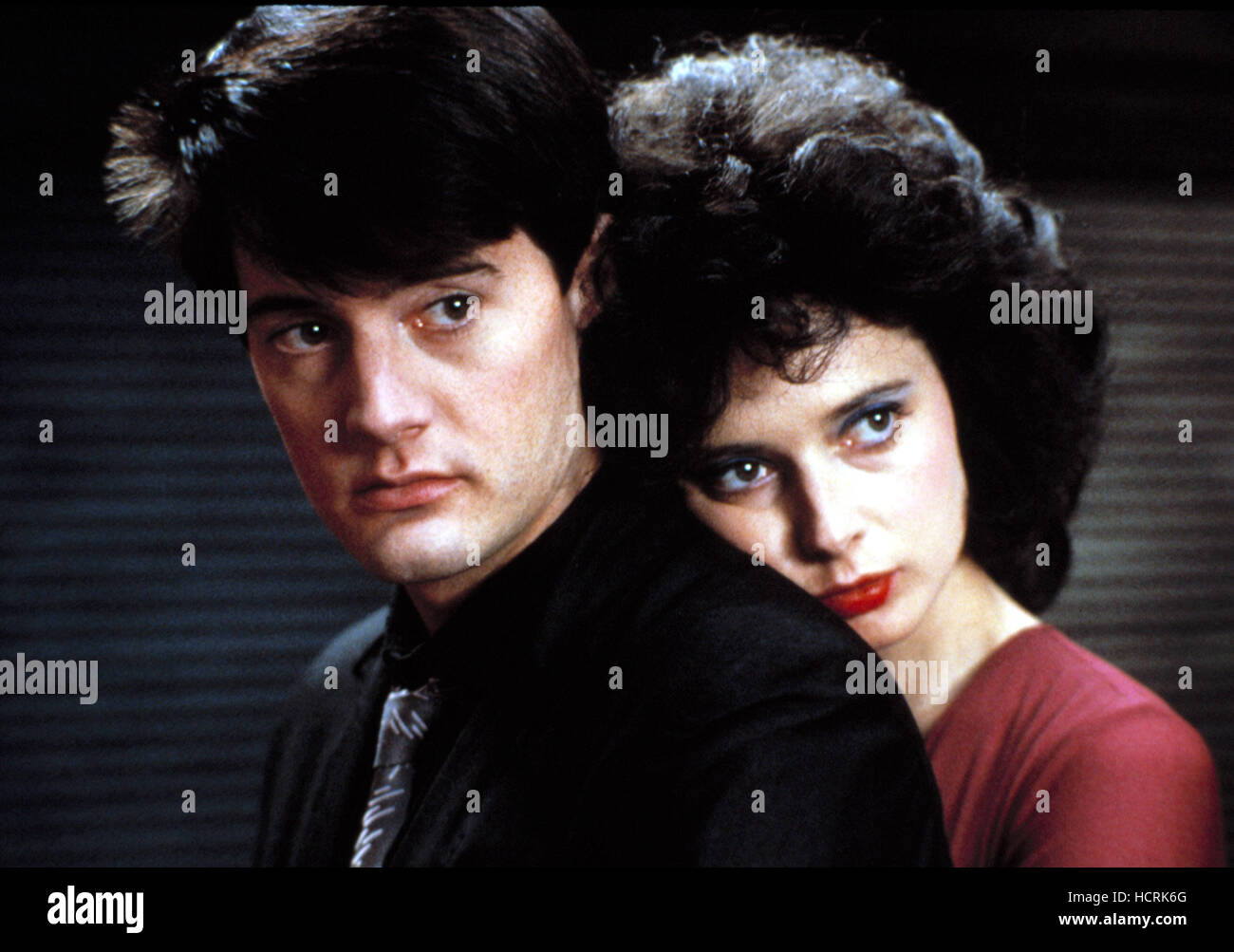 BLUE VELVET, Kyle MacLachlan, Isabella Rossellini, 1986. (c) De ...