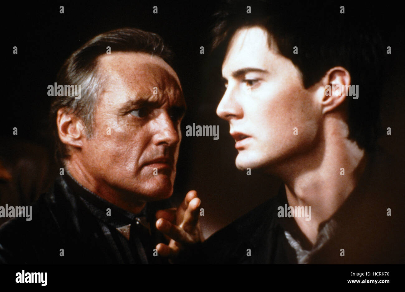 BLUE VELVET, Dennis Hopper, Kyle MacLachlan, 1986, (c)De Laurentiis ...
