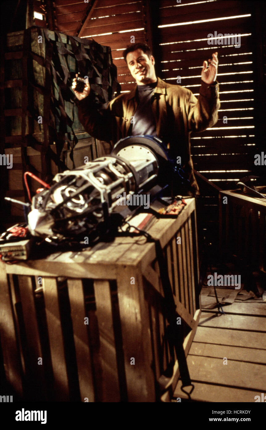 BROKEN ARROW, John Travolta, 1996, with bomb and detonator Stock Photo ...