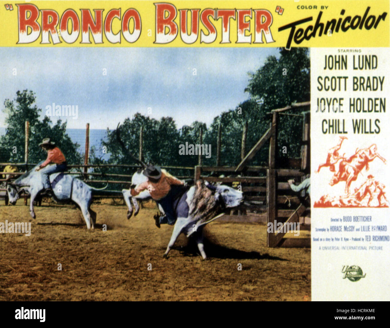 BRONCHO BUSTER, 1952 Stock Photo - Alamy