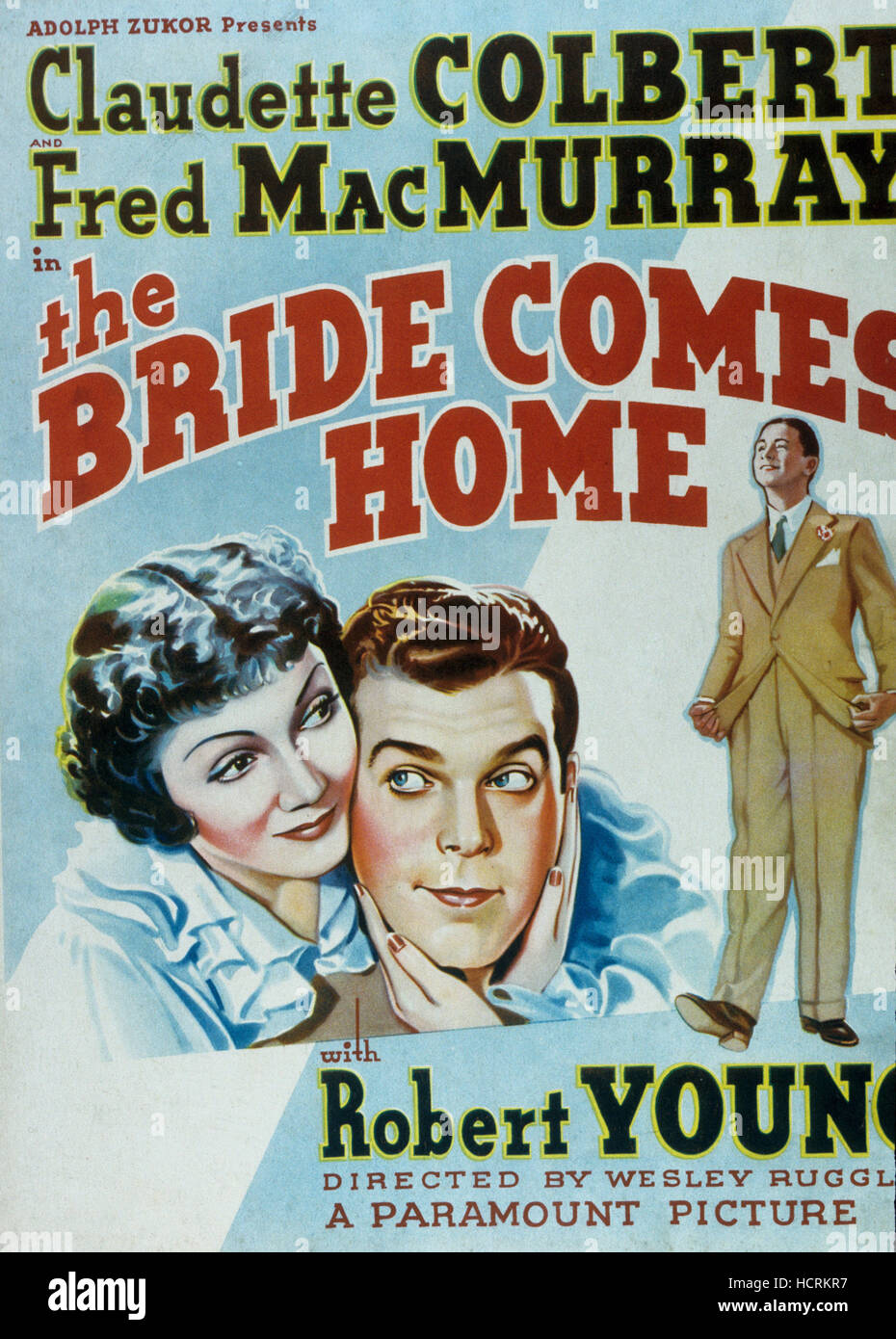 THE BRIDE COMES HOME, Claudette Colbert, Fred MacMurray, Robert Young ...