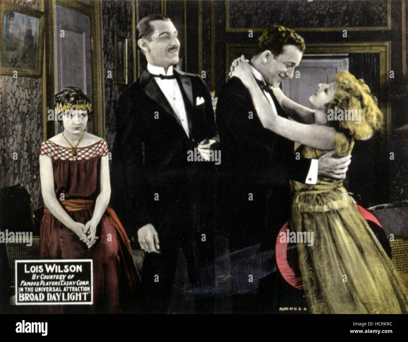 BROAD DAYLIGHT, Jack Mulhall, Ralph Lewis, Lois Wilson, 1922 Stock ...