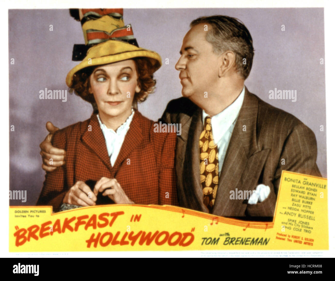 BREAKFAST IN HOLLYWOOD, Zasu Pitts, Tom Breneman, 1946 Stock Photo - Alamy