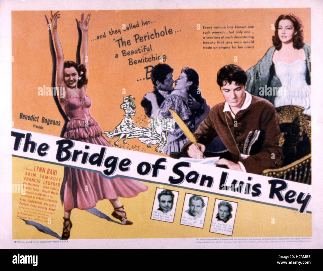 THE BRIDGE OF SAN LUIS REY, from left: Lynn Bari, Francis Lederer, Lynn ...