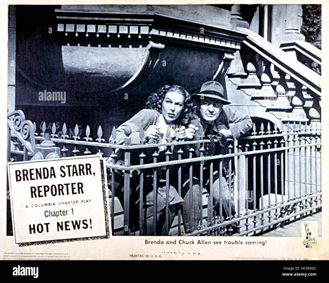 BRENDA STARR, REPORTER, Joan Woodbury, Syd Saylor, 1945 Stock Photo - Alamy