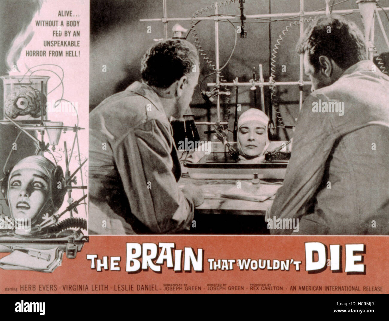 THE BRAIN THAT WOULDN'T DIE, Bruce Brighton, Virginia Leith, Jason ...