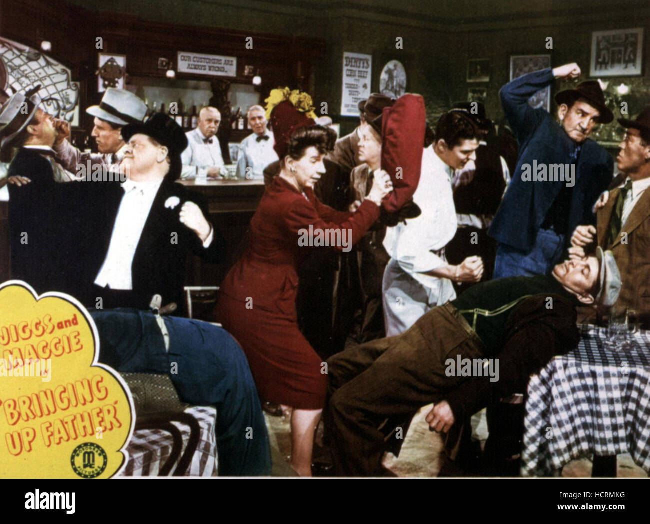 BRINGING UP FATHER, Joe Yule, Renie Riano, 1946 Stock Photo - Alamy