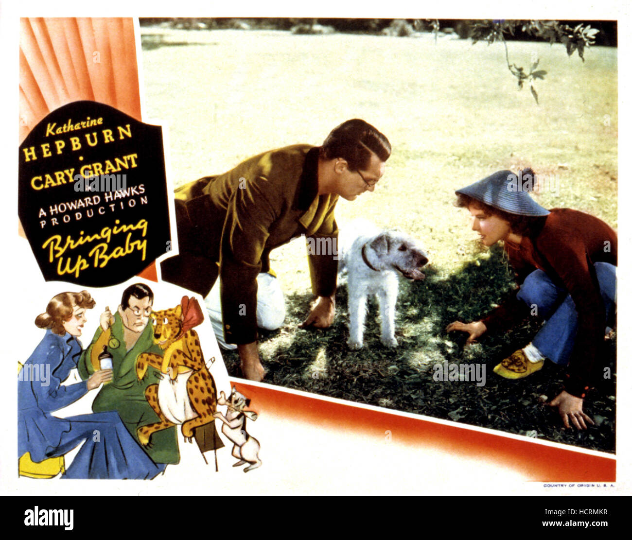 BRINGING UP BABY, Cary Grant, Katharine Hepburn, 1938 Stock Photo - Alamy