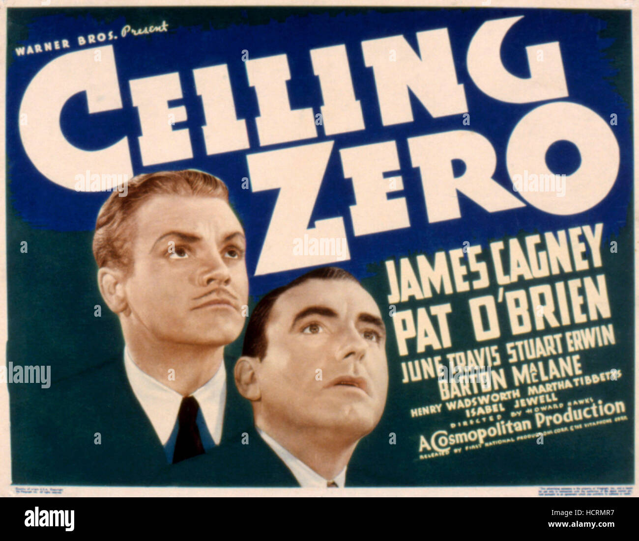 CEILING ZERO, James Cagney, Pat O'Brien, 1936 Stock Photo - Alamy