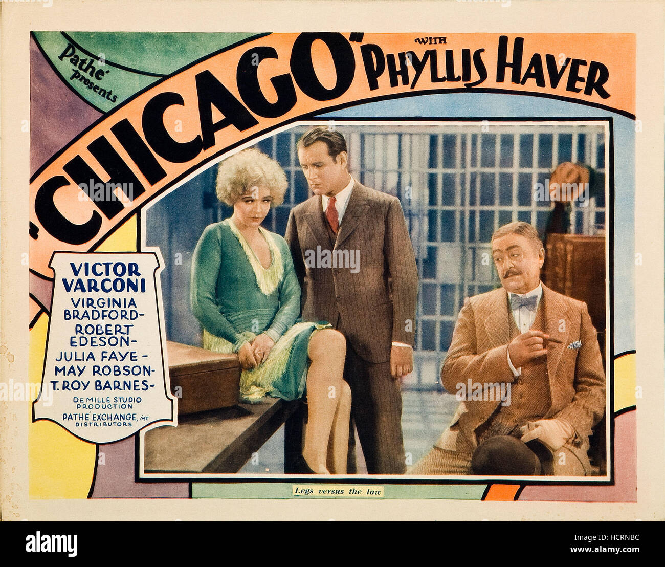 CHICAGO, Phyllis Haver, Victor Varconi, 1927 Stock Photo - Alamy