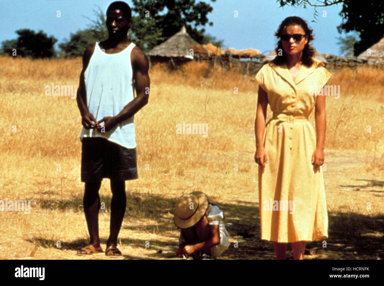 CHOCOLAT, Isaach De Bankole, Cecil Ducasse, Giulia Boschi, 1988, (c ...