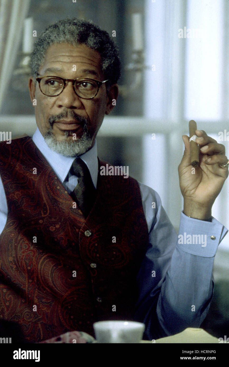 CHAIN REACTION, Morgan Freeman, 1996, cigar Stock Photo - Alamy