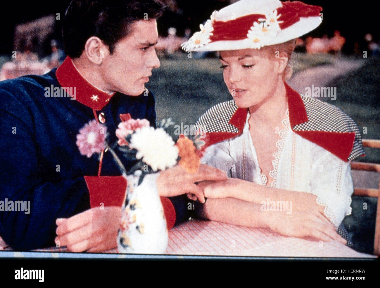 CHRISTINE, Alain Delon, Romy Schneider, 1958 Stock Photo - Alamy
