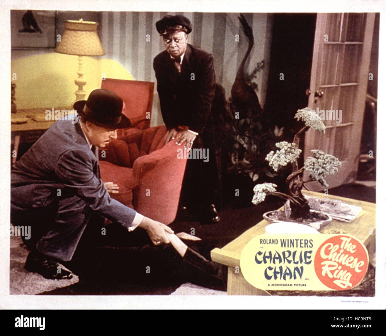 THE CHINESE RING, from left: Roland Winters (as Charlie Chan), Mantan ...