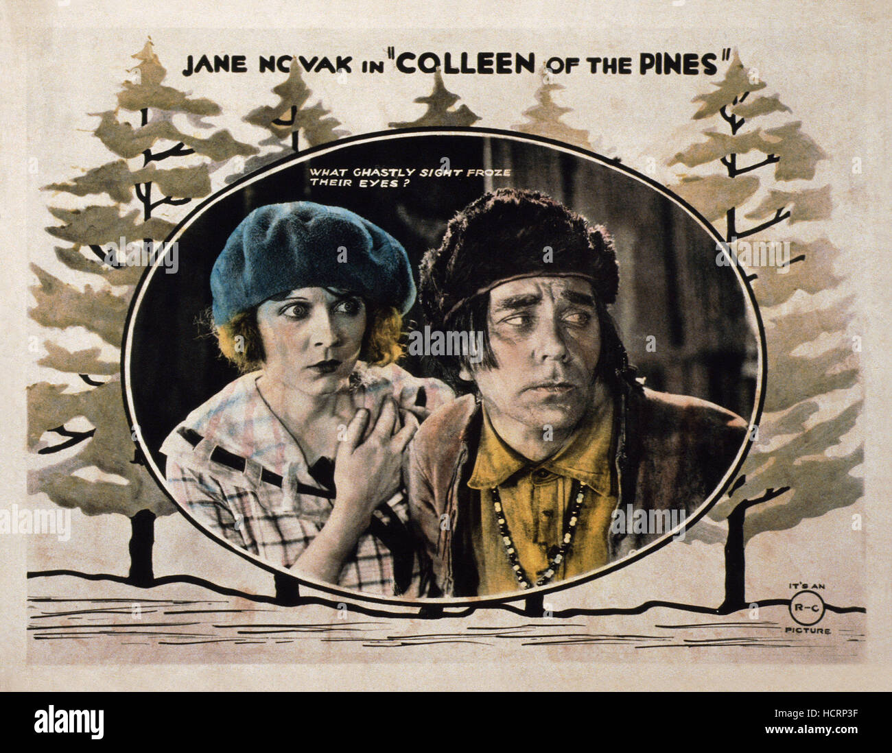 COLLEEN OF THE PINES, Jane Novak (left), 1922 Stock Photo - Alamy