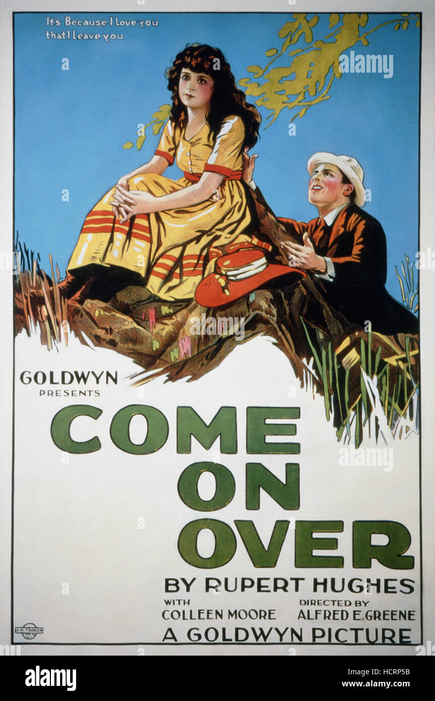 COME ON OVER, U.S. poster, from left: Colleen Moore, Ralph Graves, 1922 ...