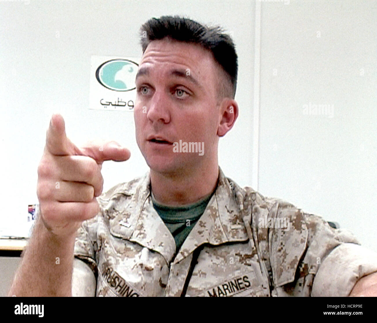 CONTROL ROOM, Lt. Josh Rushing, 2004, (c) Magnolia Pictures/courtesy ...