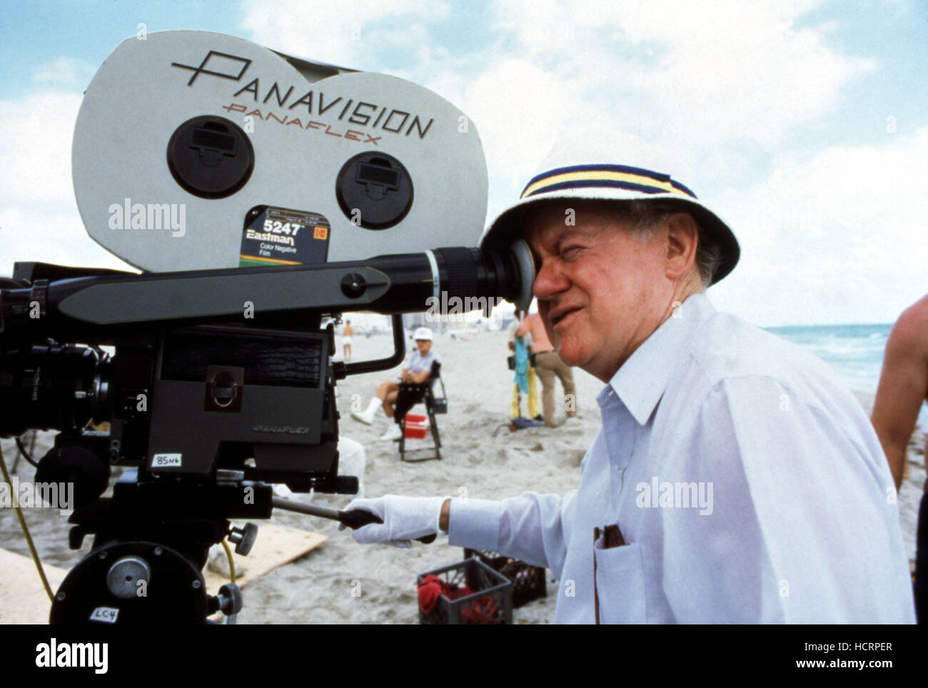 COCOON: THE RETURN, Director Daniel Petrie on set behind camera, 1988 ...