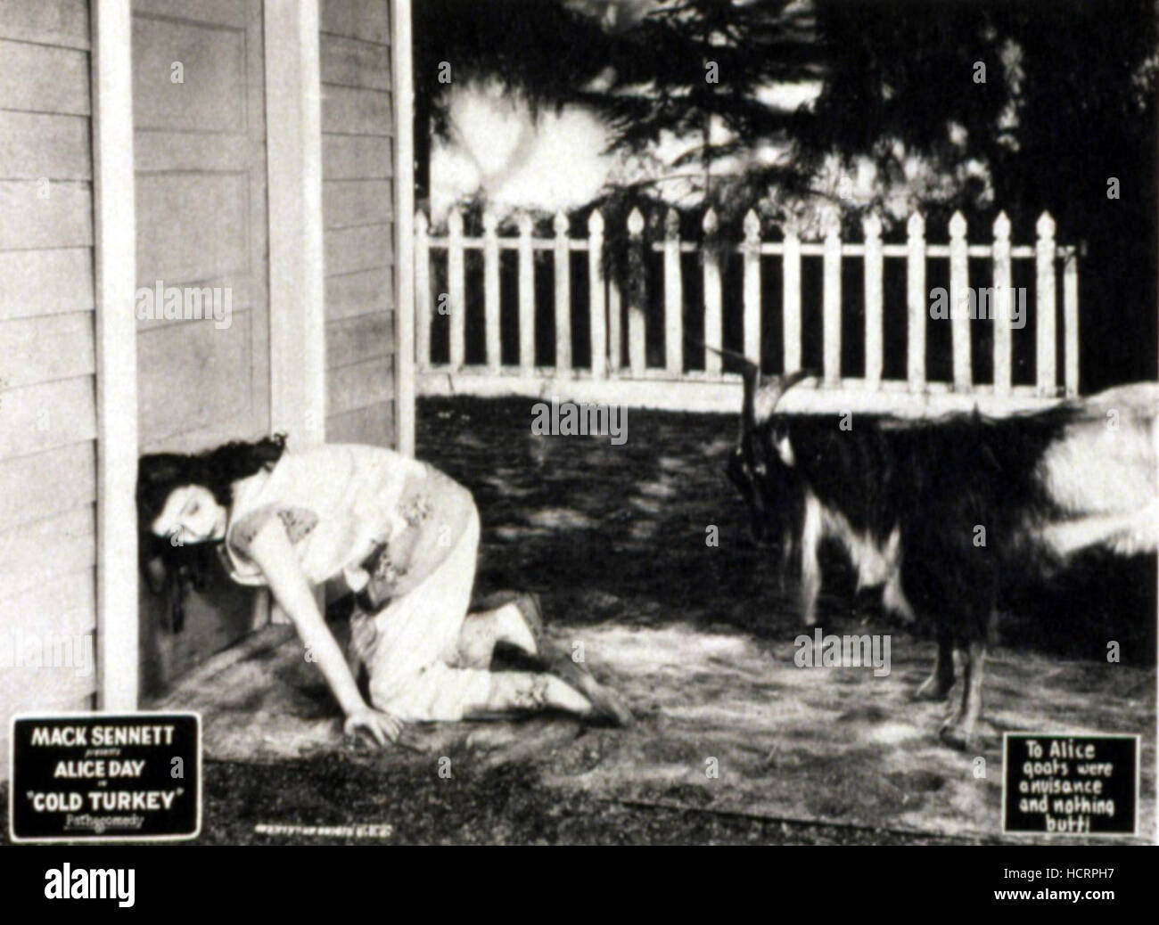COLD TURKEY, Alice Day, 1925 Stock Photo - Alamy