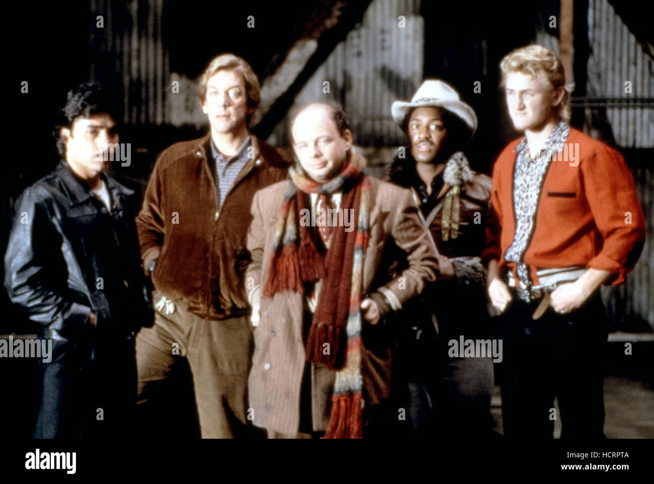 CRACKERS, Trinidad Silva, Donald Sutherland, Wallace Shawn, Larry Riley ...